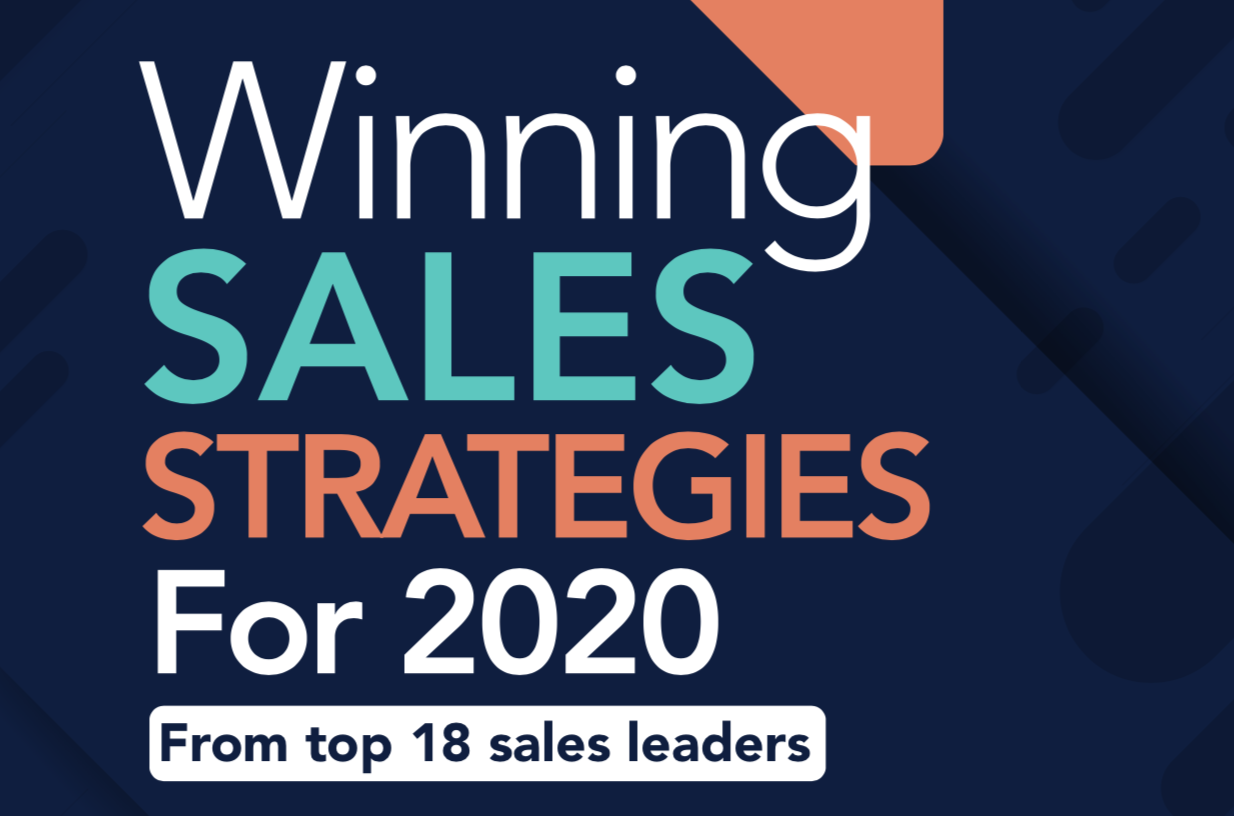 Ebook on winning sales strategies | From top 18 sales leaders