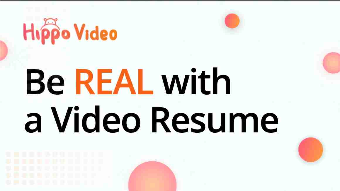 Video Resume Creator - Make a Video CV Online